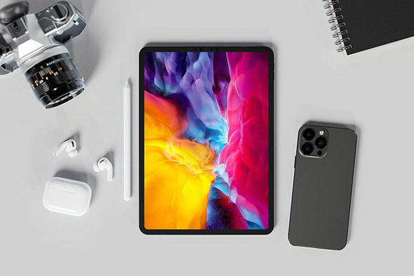 iPad平板电脑样机_素材CNN